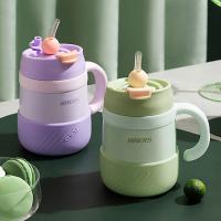 China 430ml 316 Stainless Steel Vacuum Insulated Mug Leak Proof BPA Free One Hand Water Cup for sale