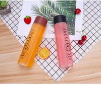 China Stocked 350ml Glass Water Bottle for Hiking Outdoor Activities Custom Logo Accepted for sale