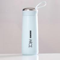 China 450ml Vacuum Glass Tea Bottle Stainless Steel Cup Custom Logo High Temperature Resistant for sale