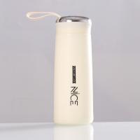 China 450ml Vacuum Glass Tea Bottle Stainless Steel Cup Custom Logo High Temperature Resistant for sale