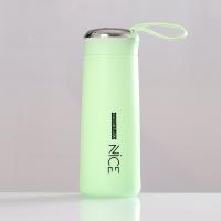 China 450ml Vacuum Glass Tea Bottle Stainless Steel Cup Custom Logo High Temperature Resistant for sale