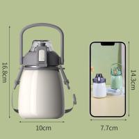 China Stainless Steel Insulated Water Bottle 880ml Big Belly Cup Vacuum Flask for Kids for sale