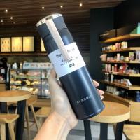 China 304 Stainless Steel Double Wall Vacuum Flask 450ml Thermal Insulation Travel Bottle for sale