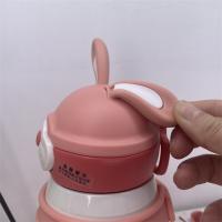 China 480ml 316 Stainless Steel Vacuum Flask with Rabbit Back Strap Cute Big Ears Design for sale