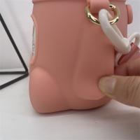 China 480ml 316 Stainless Steel Vacuum Flask with Rabbit Back Strap Cute Big Ears Design for sale