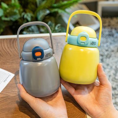 China Custom Stainless Steel Insulated Water Bottle 450ml for School Kids Reusable for sale