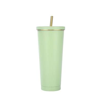 China Matte Black Stainless Steel Coffee Mug 500ml 750ml Insulated Customizable Design for sale