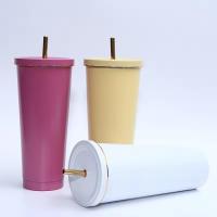 China Matte Black Stainless Steel Coffee Mug 500ml 750ml Insulated Customizable Design for sale