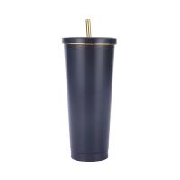 China Double Wall Insulated 304 Stainless Steel Tumbler 750ml with Lid for Hot and Cold Drinks for sale