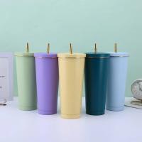 China Double Wall Insulated 304 Stainless Steel Tumbler 750ml with Lid for Hot and Cold Drinks for sale
