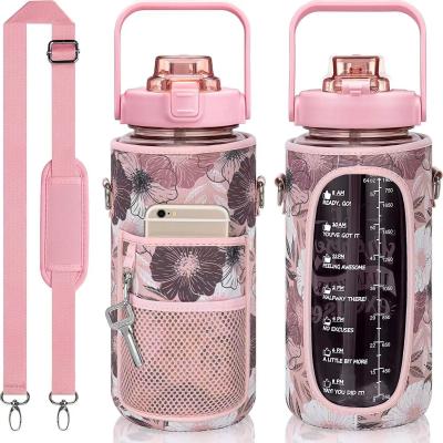 China Eco Friendly 2000ml Neoprene Water Bottle Sleeve for Ladies Cup Covers for sale
