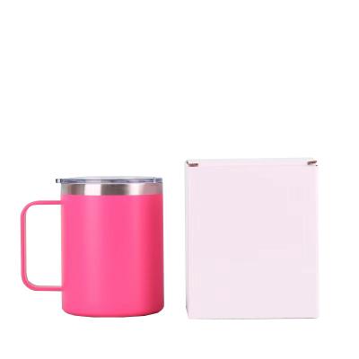 China Straight Frosted Texture Double-Layer Stainless Vacuum Insulation Cup for Beer Drinking for sale