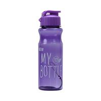 China Custom Logo 550ml PET Plastic Water Bottle Leak Proof Sport Drinking Bottle for sale
