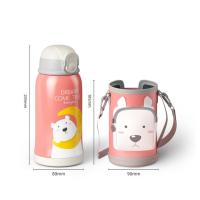 China Custom 316 Stainless Steel Kids Insulated Bottle 550ml Cartoon Thermos Flask for Outdoor for sale