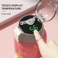China 316 Stainless Steel Kids Vacuum Flask 550ml with 3 Lids Cartoon Water Bottle for sale
