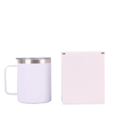 China Custom Logo 24oz 304 Stainless Steel Outdoor Camping Coffee Mug with Handle for sale