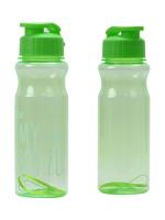 China 550ml PET BPA Free Plastic Water Bottle with Strap for Fitness Outdoor Sports for sale