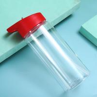 China Food Safety Plastic Water Bottle 500ml with Infuser and Straw for Summer Sports for sale