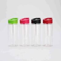 China Food Safety Plastic Water Bottle 500ml with Infuser and Straw for Summer Sports for sale