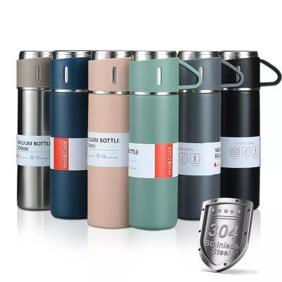 China 304 Stainless Steel Vacuum Flask Mug Gift Set 500ml Business Corporate for sale