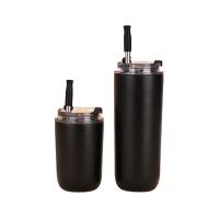 China Double Wall Stainless Steel Kids Tumbler 10oz 16oz with Straw Lid for School Travel for sale