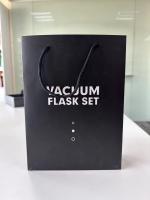 China 304 Stainless Steel Vacuum Flask Gift Set 500ml Business Corporate Water Bottle One Cup Two Lid for sale