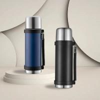China 304 Stainless Steel Vacuum Insulated Water Bottle 1200ml for Outdoor Hiking Sport for sale
