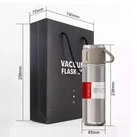 China 500ml Stainless Steel Vacuum Bottle Insulated Mug Gift Set 6-12hrs Hot Cold for sale
