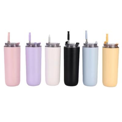 China 304 Stainless Steel Coffee Travel Mug 500ml Reusable Insulated Bottle for Hot and Cold Drinks for sale