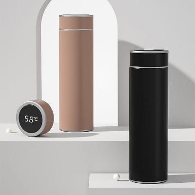 China 500ml 316 Stainless Steel Smart Water Bottle with LED Temperature Display Custom Logo for sale