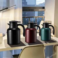 China Double Wall Vacuum Insulated Stainless Steel Thermo Hot Water Jug 1500ml for Outdoor Restaurant for sale