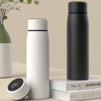 China 380ml Smart Temperature Display Vacuum Flask Stainless Steel Insulated Bottle for Outdoor Travel Camping for sale