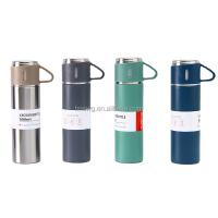 China 500ml Stainless Steel Vacuum Flask Gift Set with Custom Logo for Business Gifts for sale