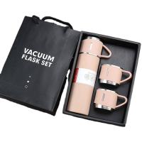 China 500ml Stainless Steel Vacuum Flask Gift Set with Custom Logo for Business Gifts for sale