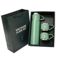 China Stainless Steel Insulated Water Flask 500ml Vacuum Mug Cup Bottle for Business Gifts for sale