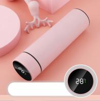 China 500ml Smart Digital Thermos Leakproof Stainless Steel LED Water Bottle with Temperature Display for sale