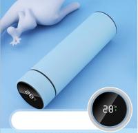 China 500ml Smart Digital Thermos Leakproof Stainless Steel LED Water Bottle with Temperature Display for sale