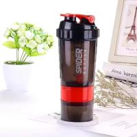 China BPA Free 500ml Protein Shaker Cup with Mixer for Gym Plastic Spice Water Bottle for sale