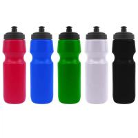 China Customized Logo Acceptable 700ml PE Plastic Sports Water Bottle With Dust Cover for sale