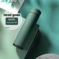China Digital Touch Screen Temperature Display 480ML LED Thermos Bottle Stainless Steel Vacuum Insulated for sale