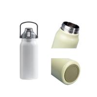 China 316 Stainless Steel Smart Water Bottle 1700ml with Time Marker Vacuum Insulated for sale