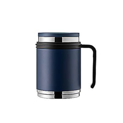 China 316 Stainless Steel Double Wall Vacuum Insulated Travel Mug 500ml Leakproof Thermal Cup for sale