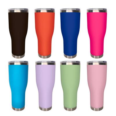 China 40oz Stainless Steel Vacuum Insulated Tumbler Powder Coated for Hot and Cold Beverages for sale