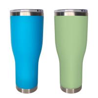 China 40oz Stainless Steel Vacuum Insulated Tumbler Powder Coated for Hot and Cold Beverages for sale