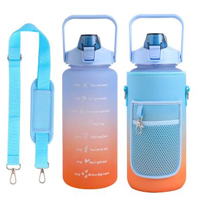 China 2000ml Neoprene Water Bottle Sleeve Insulated Cover for Wide Mouth Drink Bottles for sale