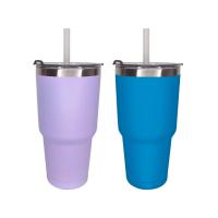 China 30oz Stainless Steel Double-Walled Tumbler Custom Color for Office Car Home for sale