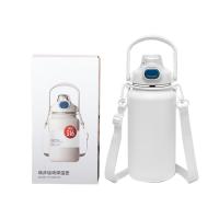 China 1600ml Stainless Steel Vacuum Insulated Water Bottle SUS304 External SUS316 Internal Hiking Flask for sale