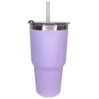 China 30oz Stainless Steel Travel Mug Vacuum Insulated Tumbler for Business Gifts Custom Color for sale