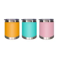 China 12oz Stainless Steel Travel Tumbler Vacuum Insulated Coffee Mug with Custom Color Options for sale