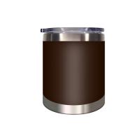 China 12oz Stainless Steel Travel Tumbler with Powder Coated Handle and Lid Custom Color for sale